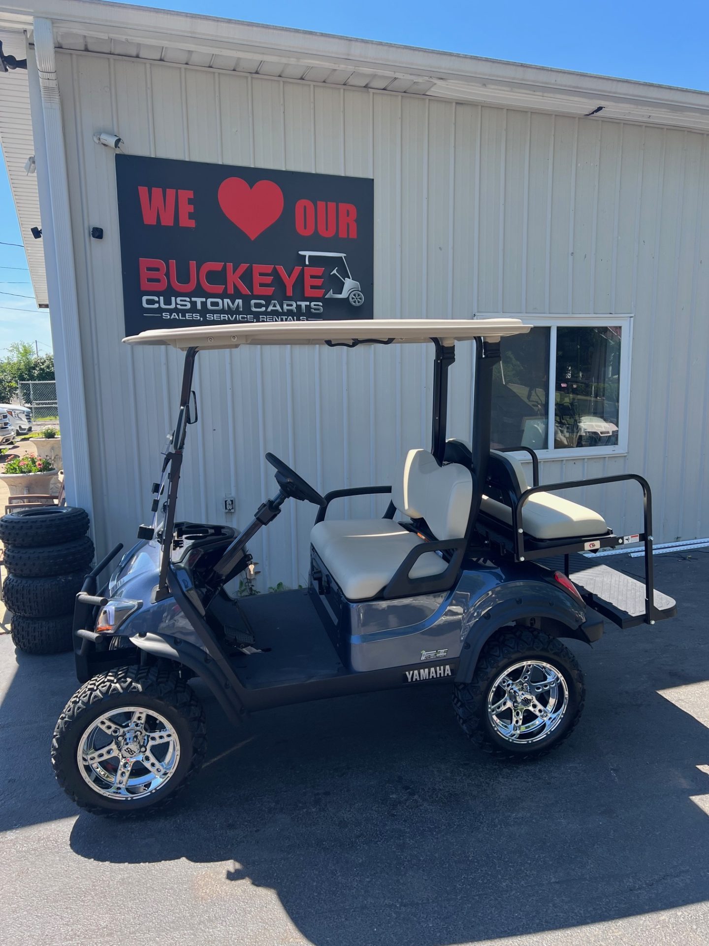 NEW 2024 YAMAHA D2 FUEL INJECTED | Buckeye Custom Carts