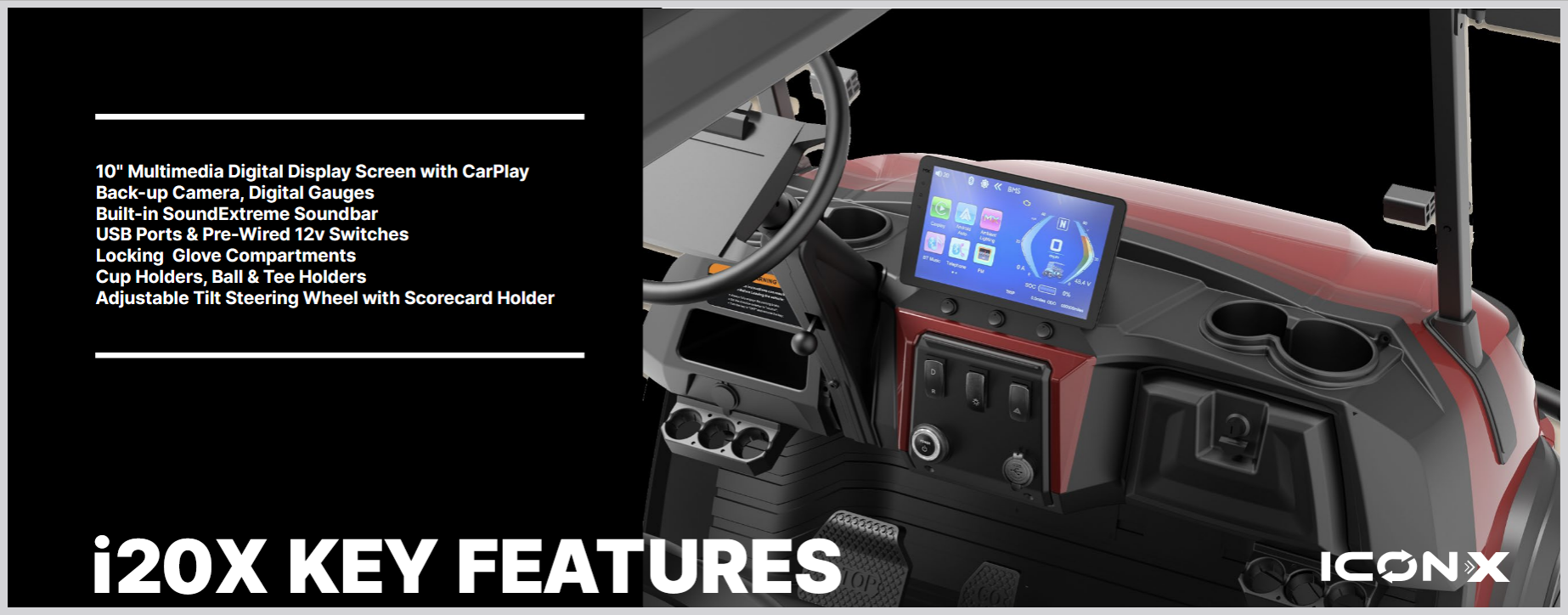 2026 ICON I20X for Sale | Golf Cart Resource