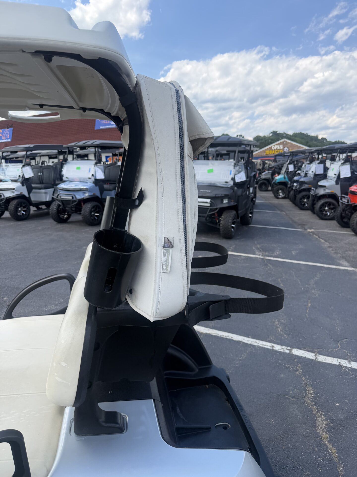 Gas ezgo. Back seats in stock | VA Cars & Carts